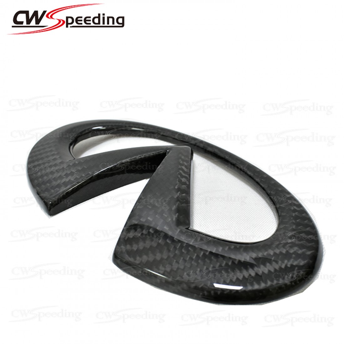 CARBON FIBER LOGO EMBLEM FOR 2014-2016 INFINITI Q50